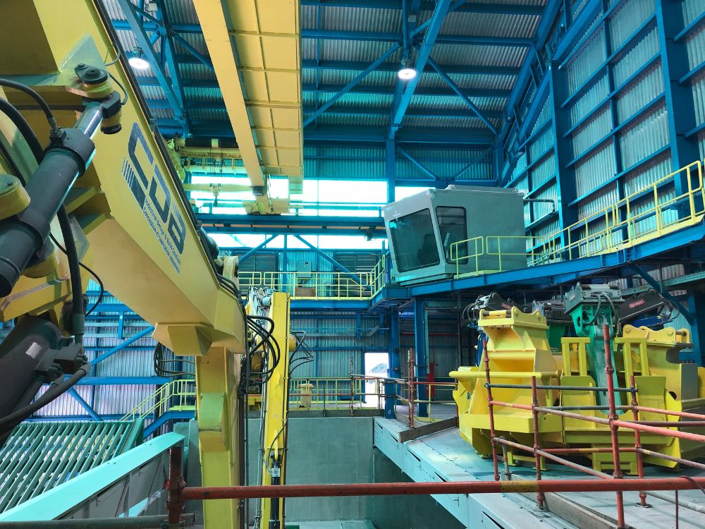 Control Booths for Smelting Pot Shell Demolition (STC-51) | MECART